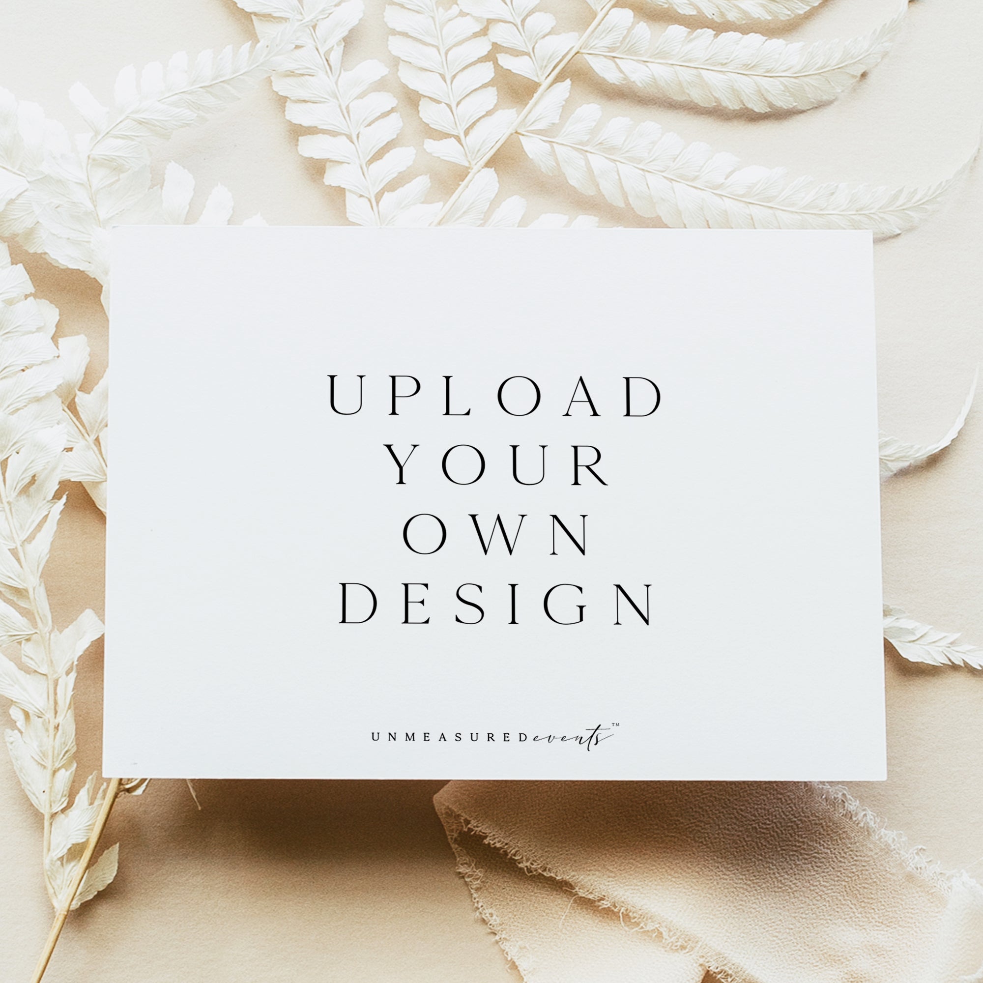 Upload Your Own 5.5x4.25" Card for Printing - Enclosure Card ...